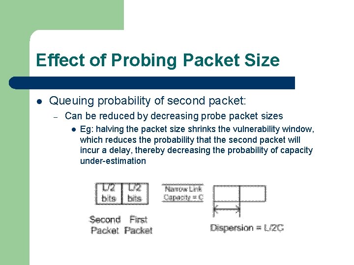 Cap Probe A Simple and Accurate Capacity Estimation