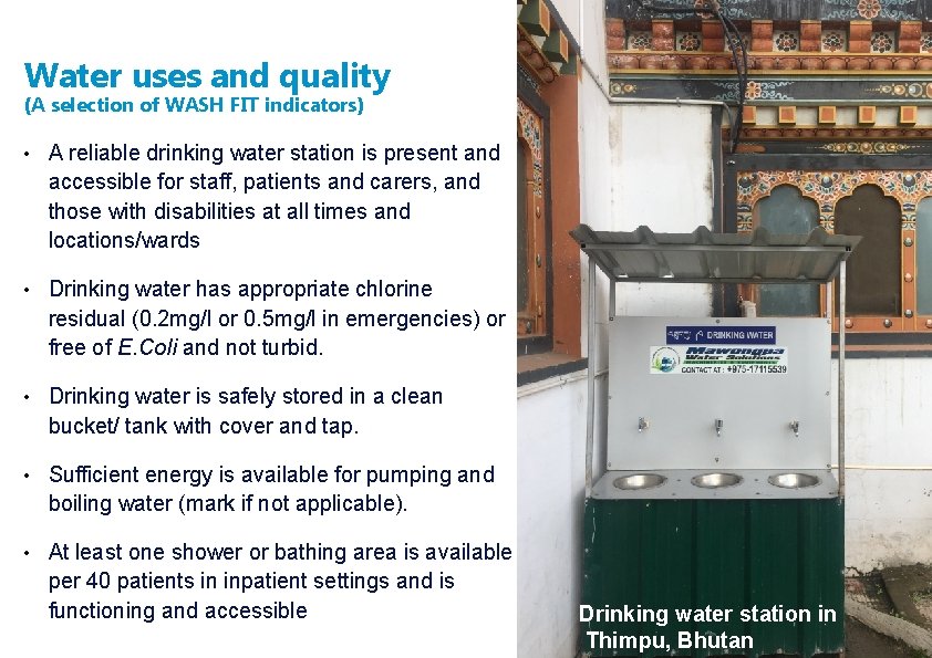 BETTER WASH FOR QUALITY CARE IN HEALTHCARE FACILITIES
