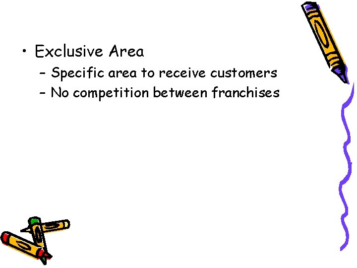 Franchising Year 10 Business Studies Learning Objectives To