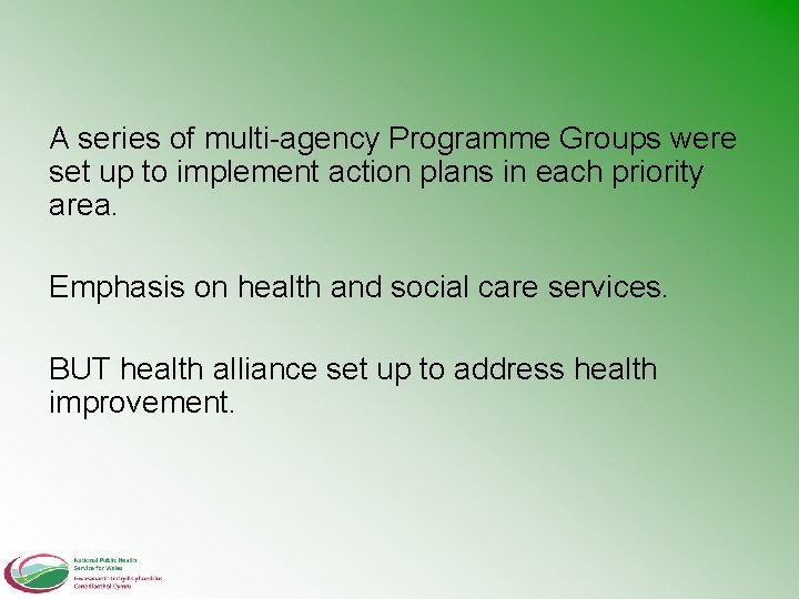 Health Social Care and Wellbeing Strategies in Wales
