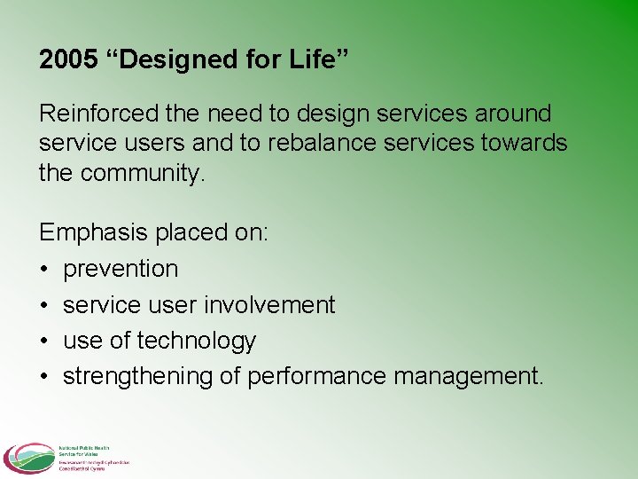 Health Social Care and Wellbeing Strategies in Wales