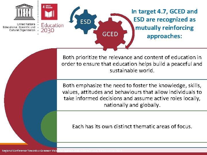 UNESCOs support to the Sustainable Development Goal 4