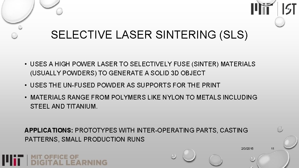 INTRODUCTION TO MAKING RAPID 3 D FABRICATION AT