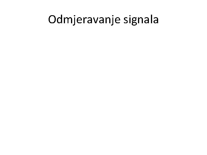 Uvod u digitalni audio Multimedijalni signali i sistemi