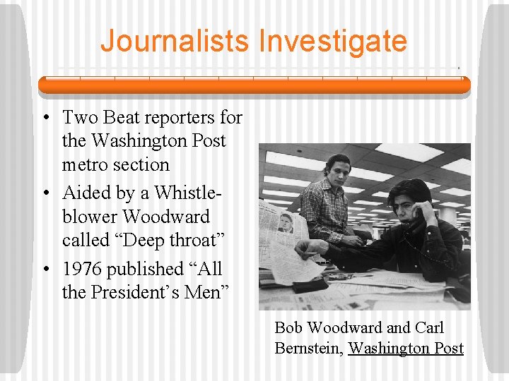 The Watergate Scandal Did the System Work How