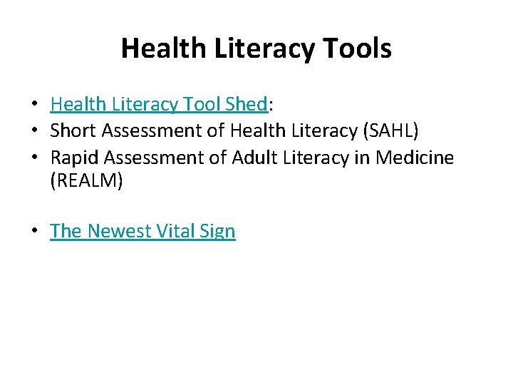Integrating Health Literacy into Practice A Public Health