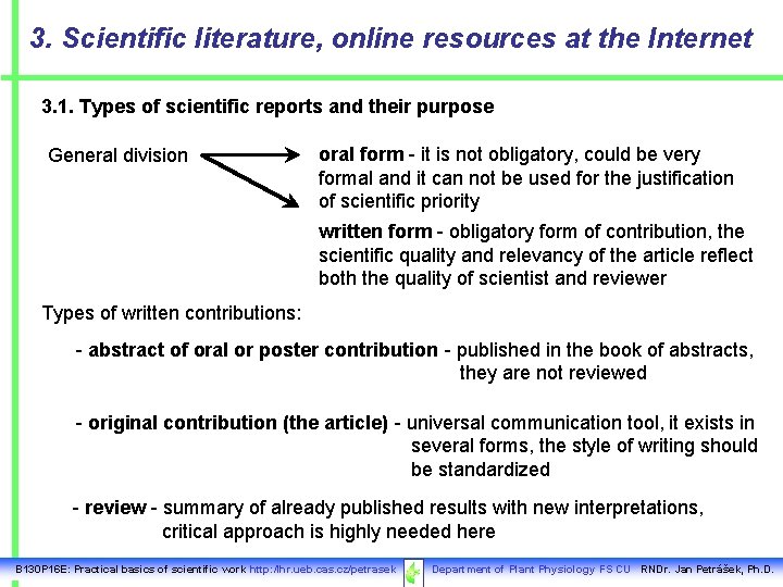 3 Scientific literature online resources at the Internet