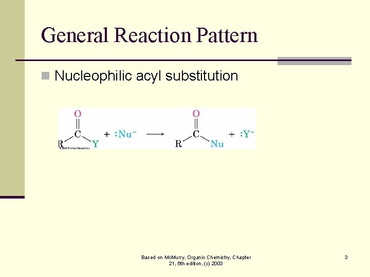 Chapter 21 Carboxylic Acid Derivatives and Nucleophilic Acyl