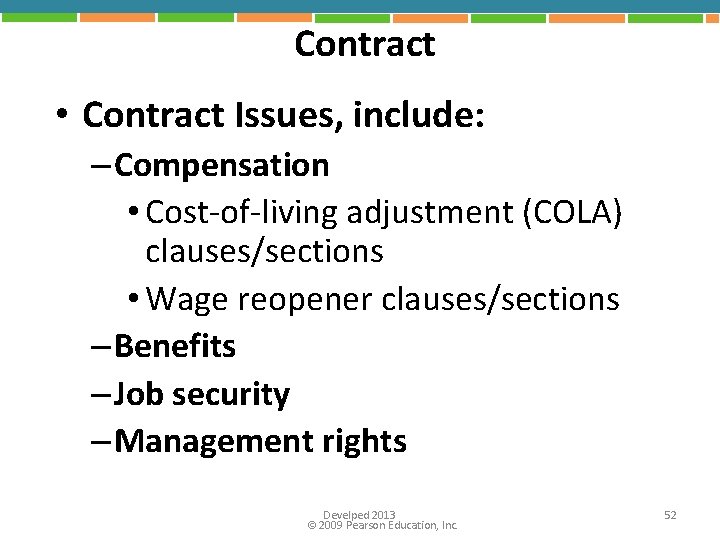 Chapter 8 Managing Human Resources and labor Relations