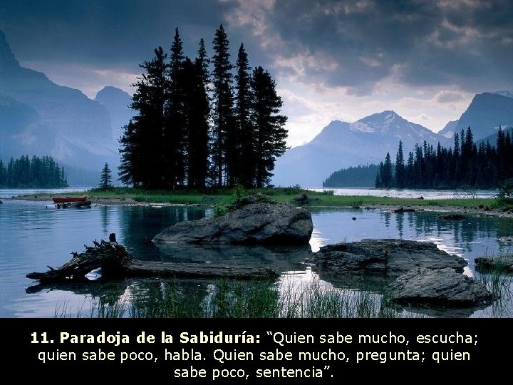 20 PARADOJAS CELEBRES 1 Paradoja de los Sentimientos