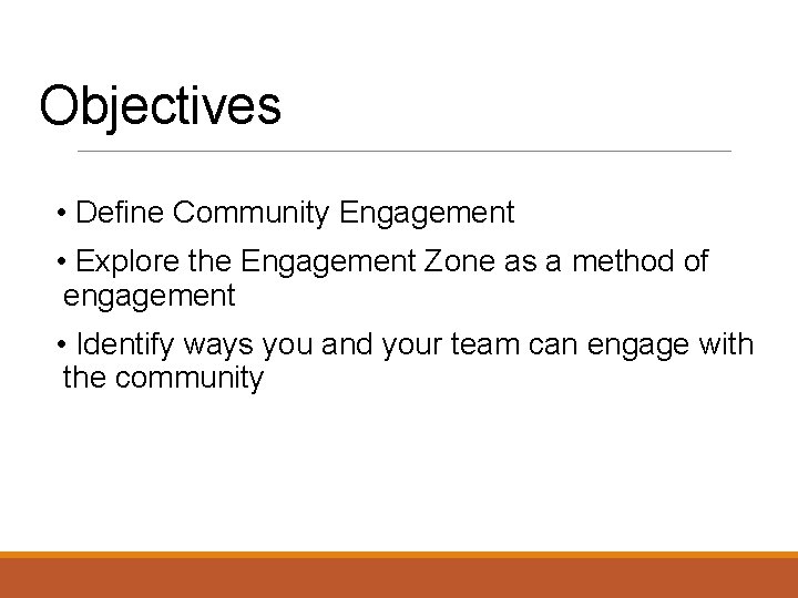 UTRGV Engagement Zone Overview Office of Community Engagement