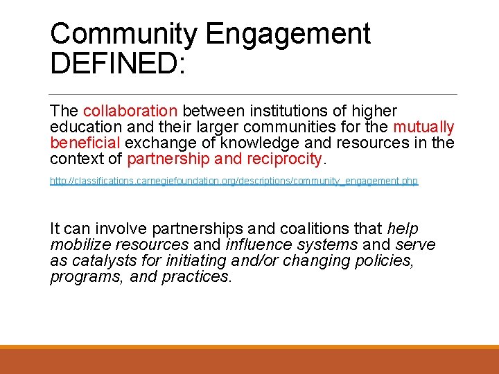 UTRGV Engagement Zone Overview Office of Community Engagement