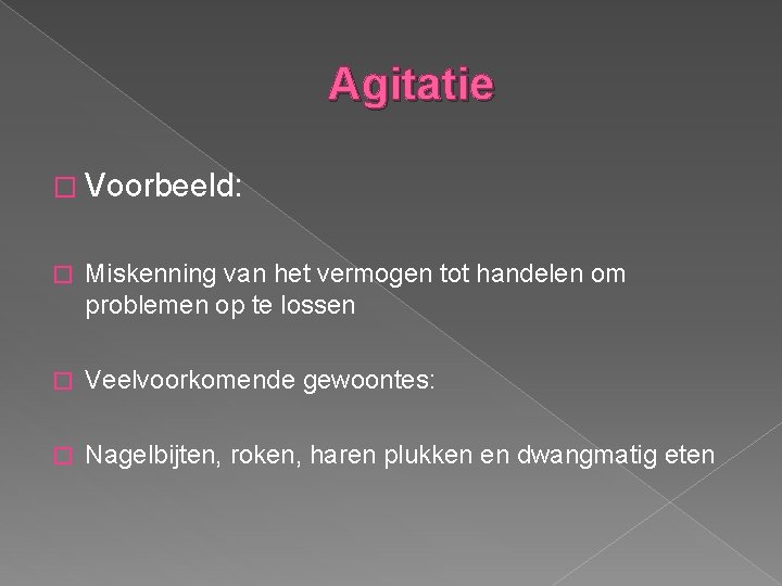TRANSACTIONELE ANALYSE Strooks Erkenning miskenning Strooks Voorbeeld ...