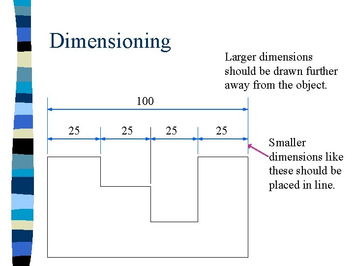 Graphic Communication Dimensioning 170203 Designed by Barry Forbes