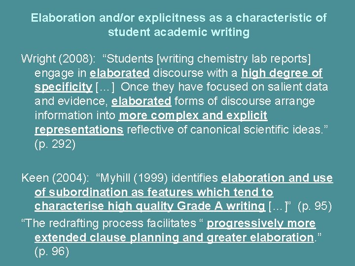 Challenging Stereotypes about Academic Writing Complexity Elaboration ...