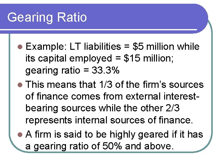 Efficiency Ratio Analysis HL Unit 3 6 Source