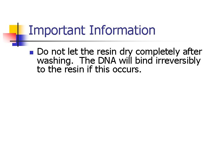 DNA IQ Extraction Presented by Robert OBrien Training