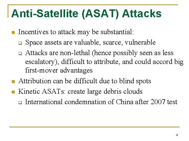 A Japanese Perspective on Space Deterrence and the