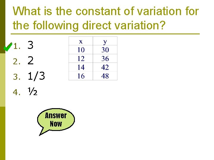 Direct Variation What is it and how do