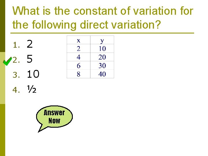 Direct Variation What is it and how do