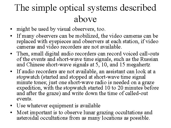 Welcome to the International Occultation Timing Association 2010