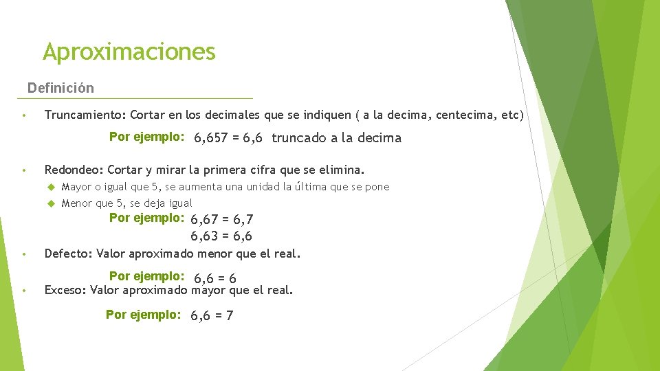 Matemticas Clase 3 Potencias y races Aproximaciones Definicin