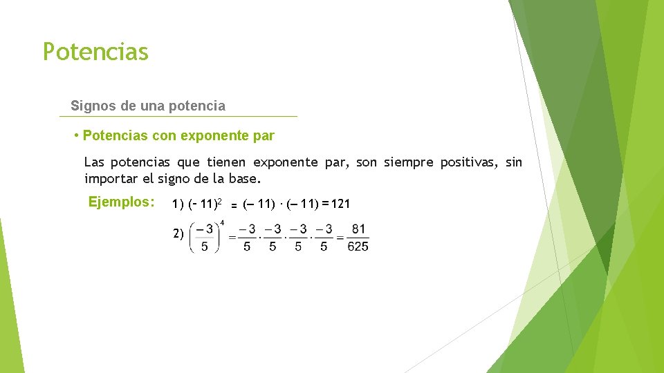 Matemticas Clase 3 Potencias y races Aproximaciones Definicin