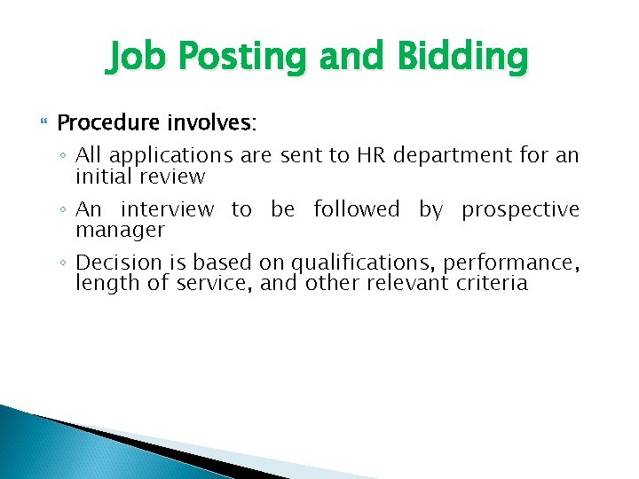 Recruiting Employees Chapter 6 Chapter Overview Recruitment Relationships