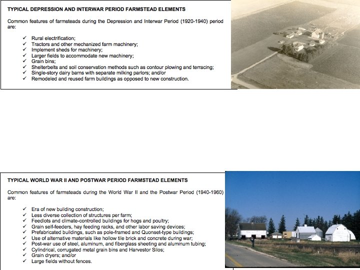 MODERN CROP FIELDS HISTORIC CROP ROTATION HISTORIC CROP