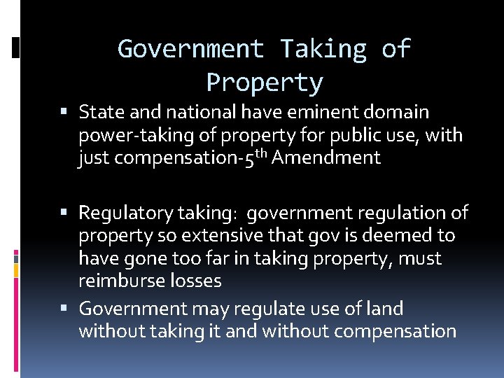 Chapter 17 RIGHTS TO LIFE LIBERTY AND PROPERTY