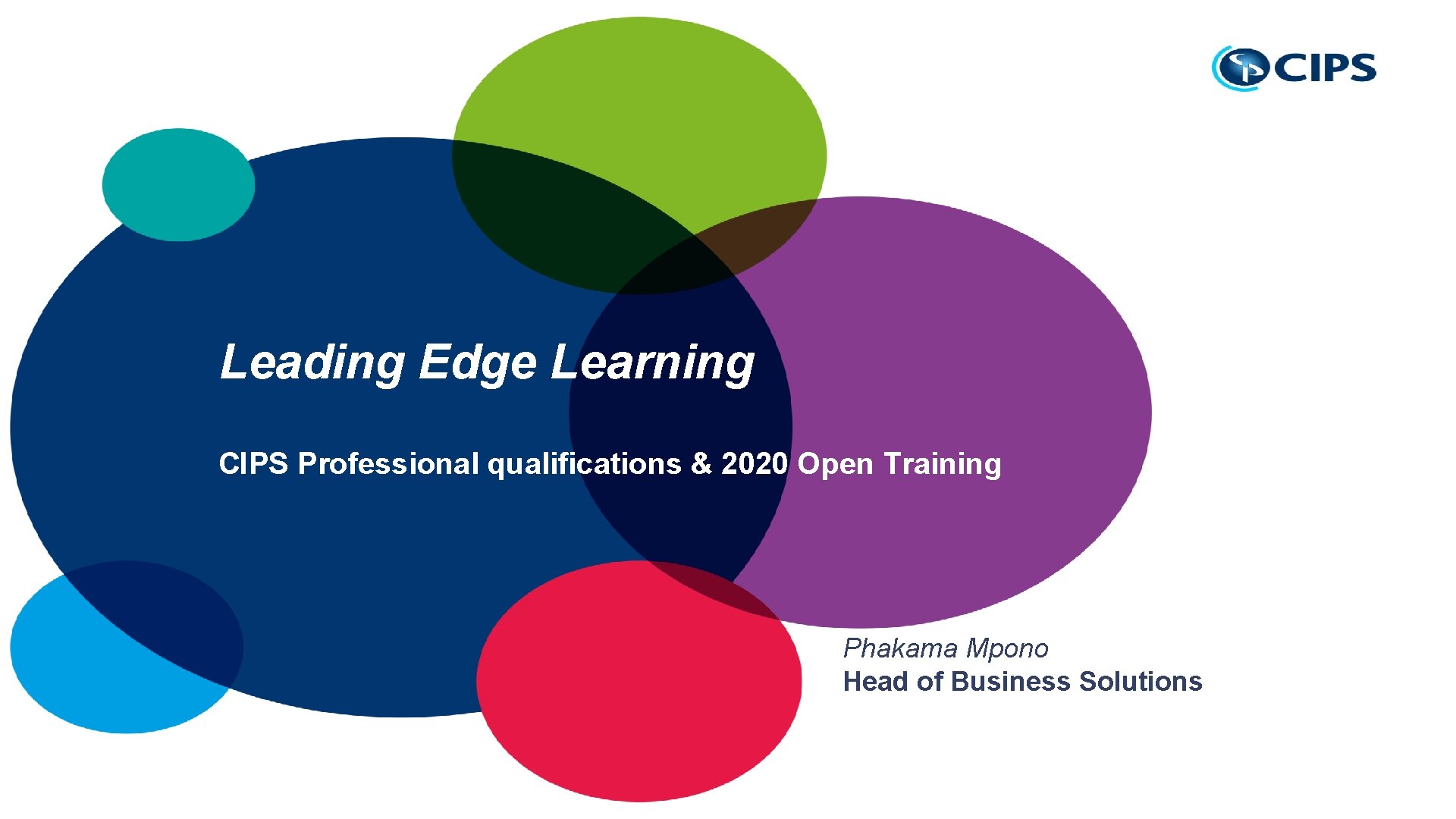 Procurement 4 0 Knowledge Challenge CIPS Dubai Branch