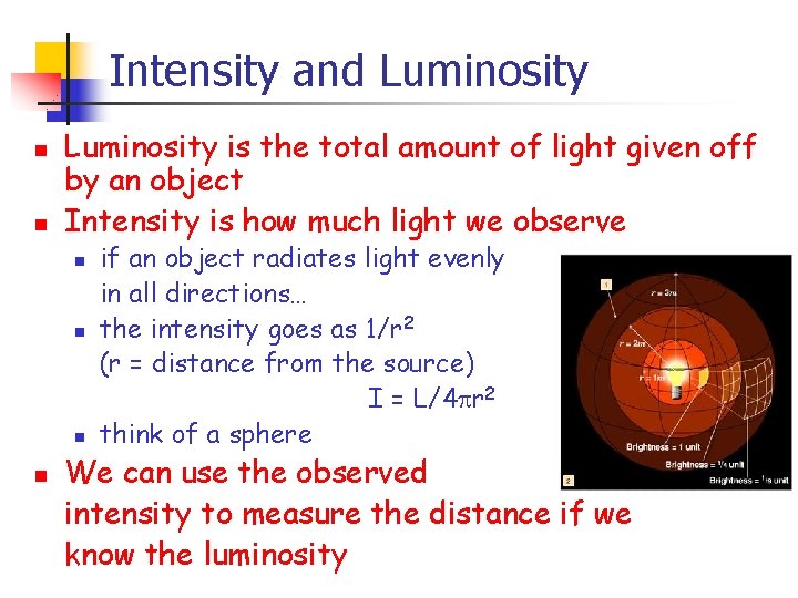 Analyzing Starlight October 16 2002 1 Blackbody radiation