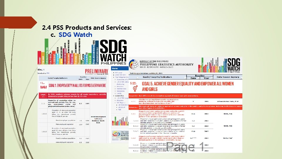Mainstreaming Gender Statistics in the Philippine Statistical System