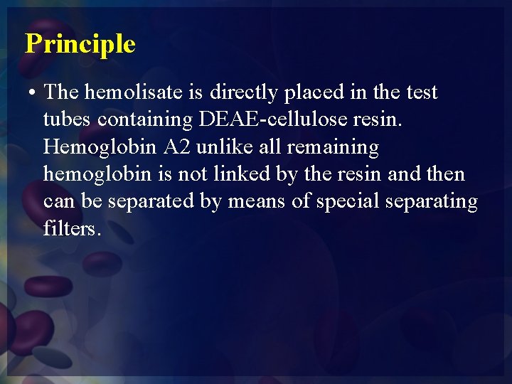 Practical Hematology Lab LAB 6 Hemoglobin A 2