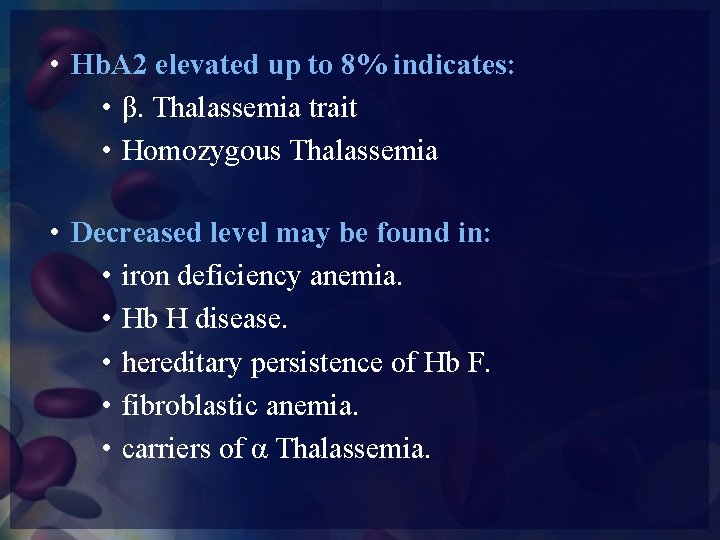Practical Hematology Lab LAB 6 Hemoglobin A 2