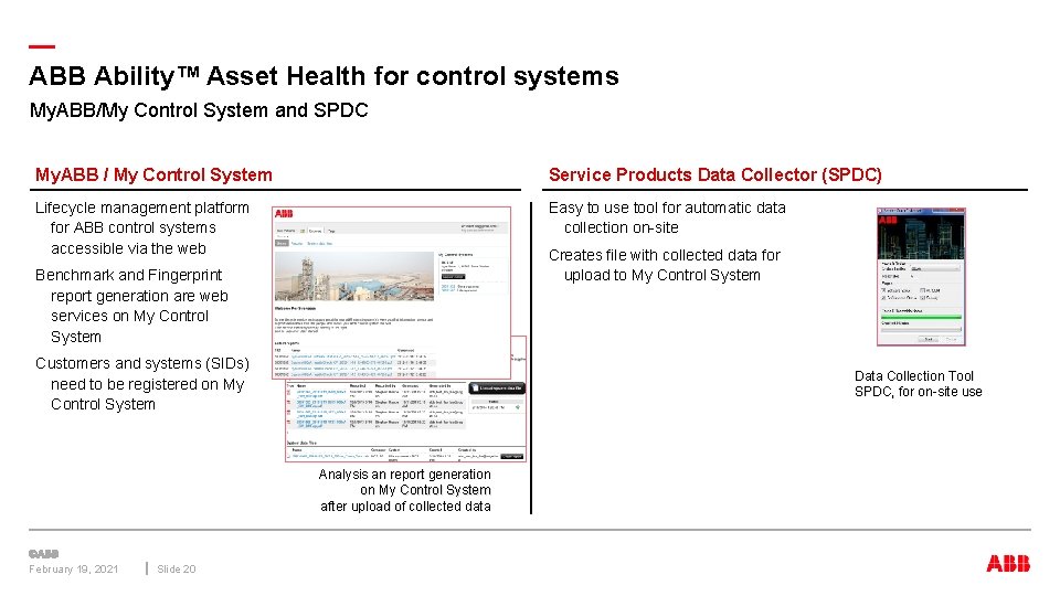ABB Ability Asset Health for control systems INDUSTRIAL