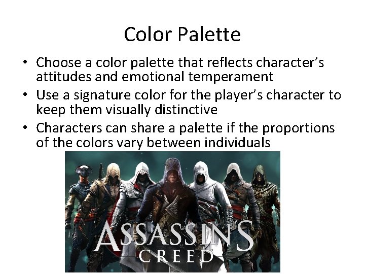 Character Development The Goals of Character Design In