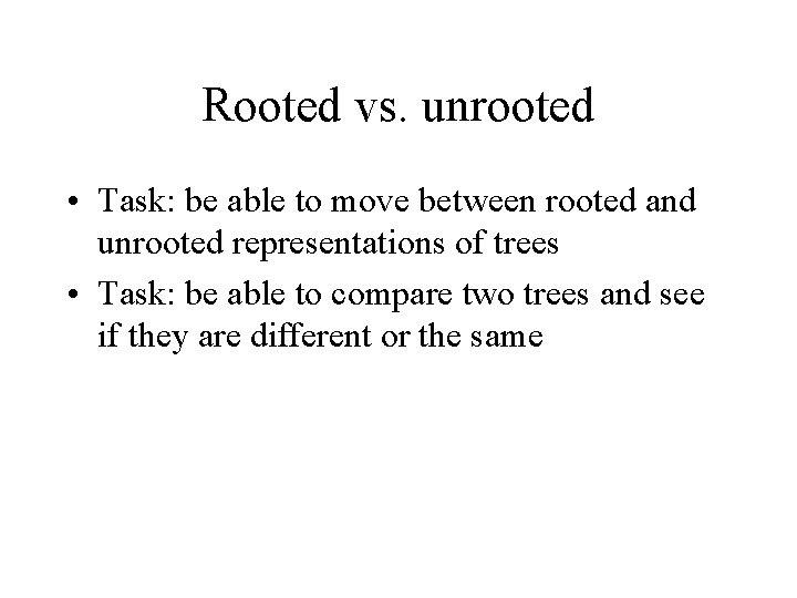 598 AGB Basics Tandy Warnow DNA Sequence Evolution