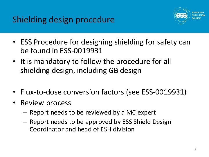 Considerations for Gamma Blocker design related to radiation