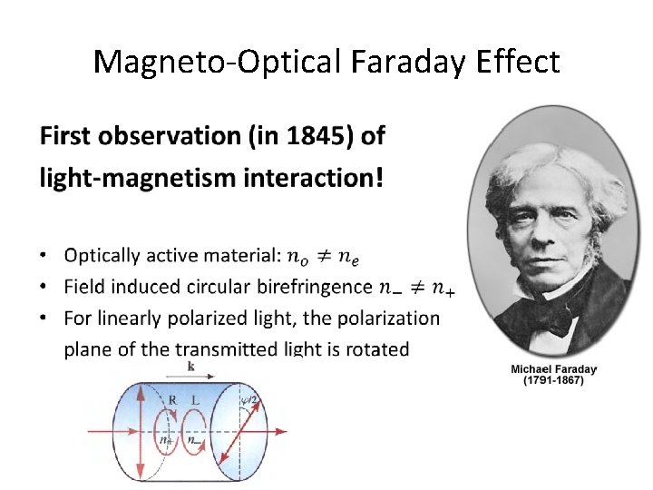 Cyclotron Resonance and Faraday Rotation in infrared spectroscopy