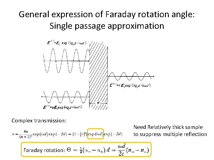 Cyclotron Resonance and Faraday Rotation in infrared spectroscopy