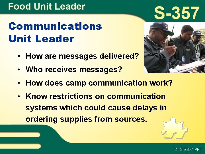 Unit 2 Coordination Collaboration Communication 2 1 S