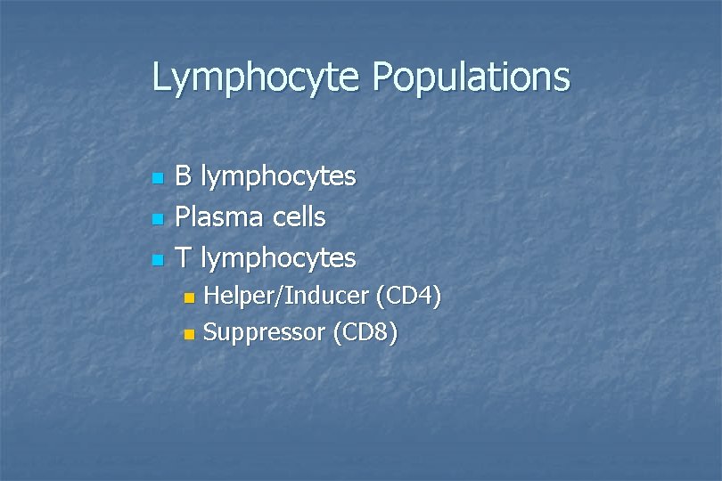Lecture 15 Antigen Recognition Overview n n In