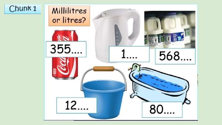 Maths Day Four Measuring capacity Dont forget to