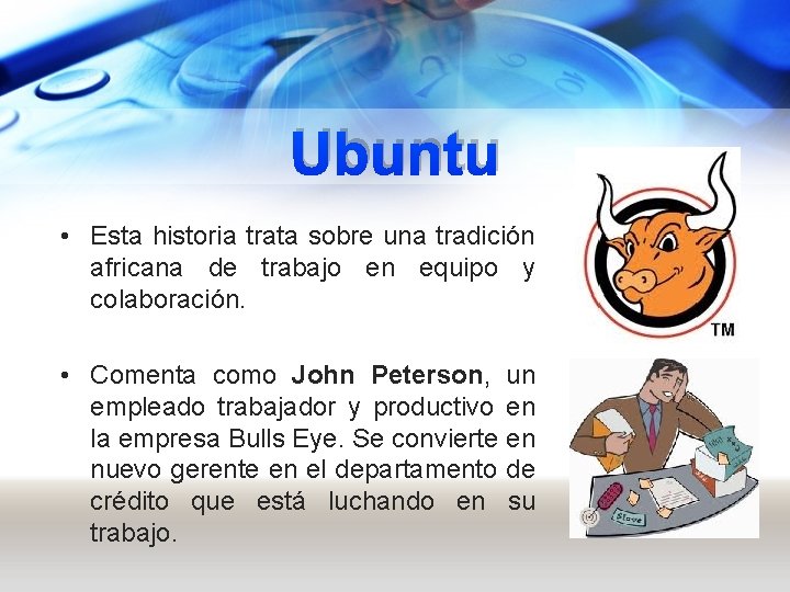 UBUNTU Un relato sobre la filosofa africana de