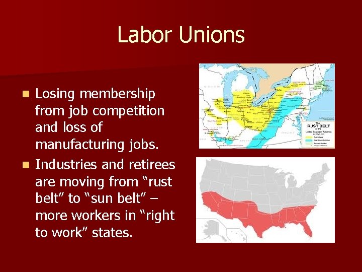 Standard 8 5 Summarize key political and economic