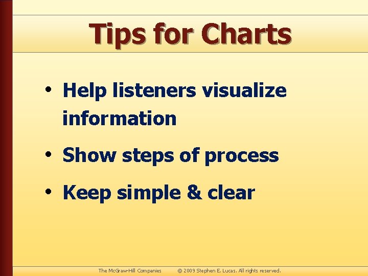 chapter 14 Using Visual Aids The Mc GrawHill