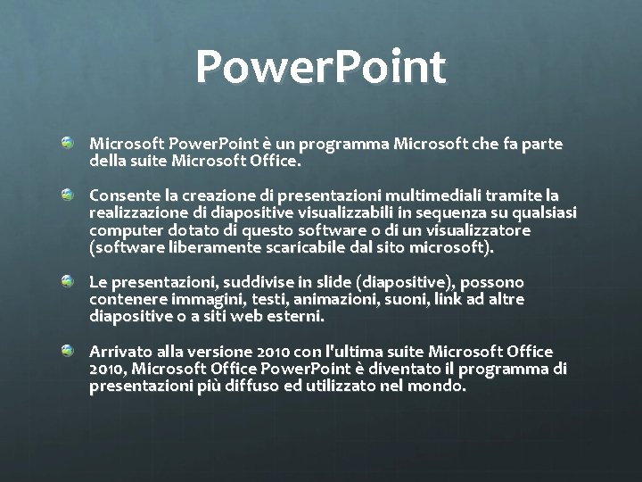 Informatica Modulo 3 Office Powerpoint Power Point Microsoft