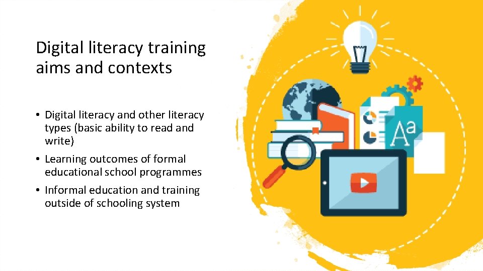 Assessing the graphic questionnaire used in digital literacy