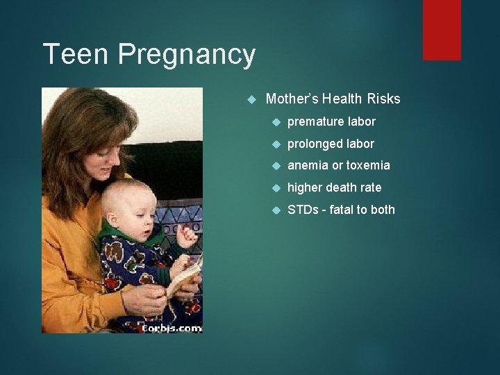 Teen Pregnancy OUTCOMES CONTRIBUTING FACTORS Teen Pregnancy Physical